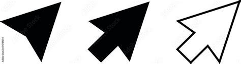 Cursor Line Icon Collection Computer Web Arrows Mouse Cursors And Cursor Line Icon Collection Computer Web Arrows Mouse Cursors And
