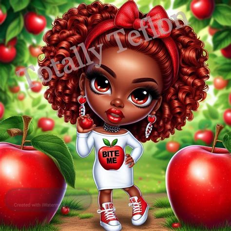 Fun Fruitful Cartoon Chibis Etsy