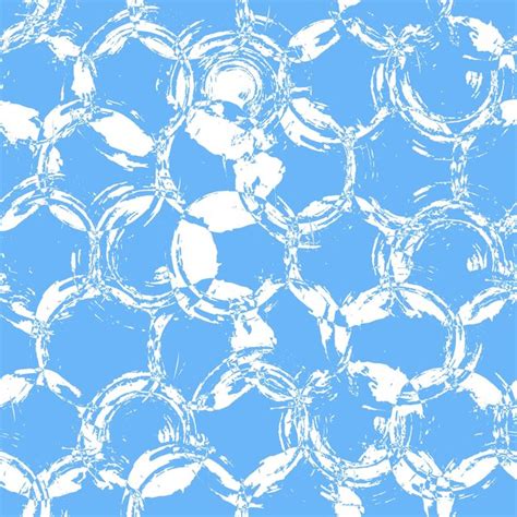 Premium Vector Vector Dots Pattern Blue White Brush Background