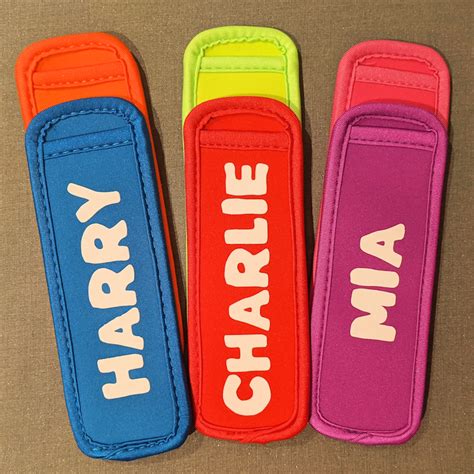Personalised Ice Block Holders Smooch Huggles