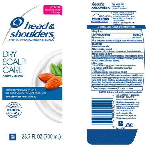 Shampoo Head And Shoulders Ingredientes At Todd Bushman Blog
