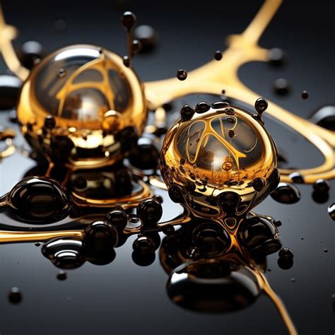 Premium Photo 3d Gold Defect Mathematical Pattern And Luxury View Ai