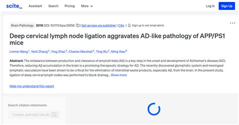 Deep Cervical Lymph Node Ligation Aggravates Ad‐like Pathology Of App