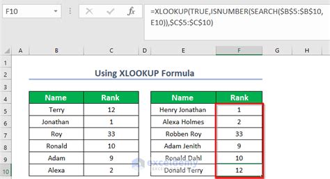 How To Perform Partial Match Of String In Excel 8 Easy Methods