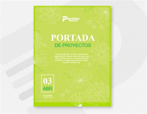 Portadas De Flores En Word Diseño Naturales Y Encantadores