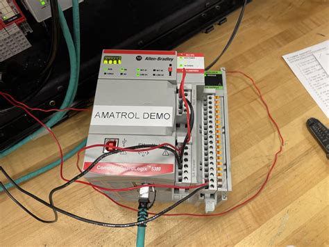 ab 5069 ob module flashing led s solved r plc