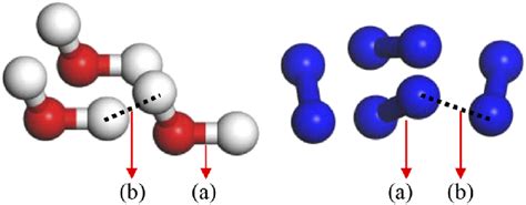 Two Interaction Forces A Bonding Force Within The Molecule And B