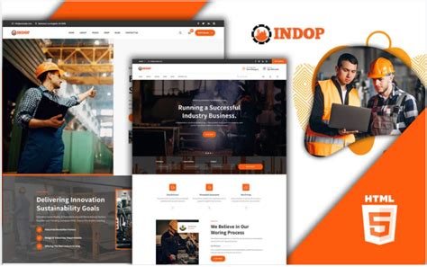 Download Indop Construction Tools Shop Html5 Website Template