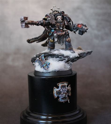 Space Wolf Terminator Chaplain By Damon Drescher · Puttyandpaint Space