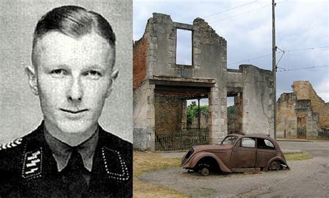 Adolf Diekmann Nacistický Důstojník Za Jeden Den Zavraždil 452 žen A Dětí Před Koncem Války