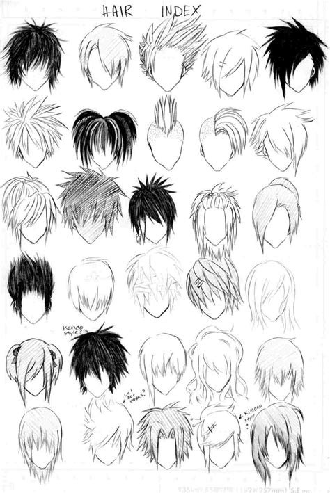 Boy Hairstyles Drawing At Explore Collection Of