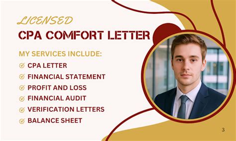 Write Verified Cpa Letter Income Letter Expense Ratio Letter