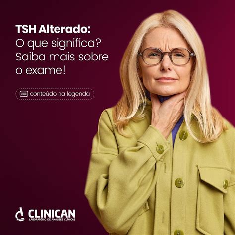 Clinican ️ O Tsh é Uma Glicoproteína Secretada Pela