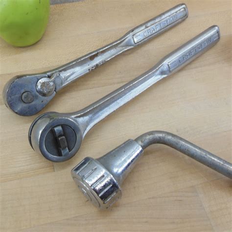 Craftsman3 Lot V Series Patent 12 Drive Speed And Socket Wrenches Olde Kitchen And Home