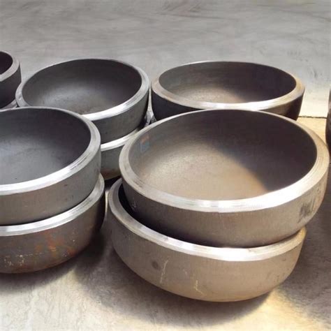 Hemispherical Dn500 Steel Pipe Alloy Steel End Caps Fittings Carbon