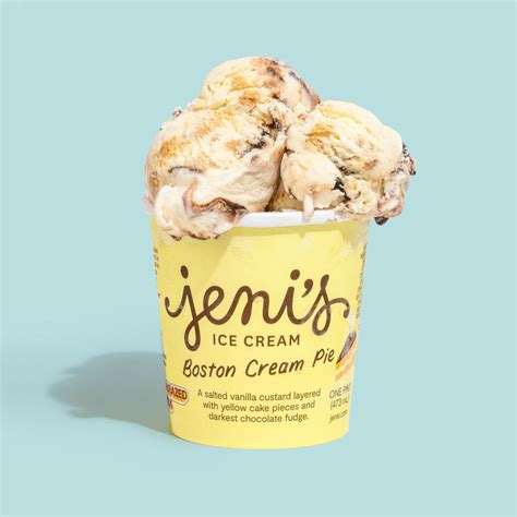 Boston Cream Pie Jenis Splendid Ice Creams