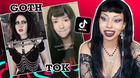 Goth Reacts To Gothalt Tik Toks Youtube