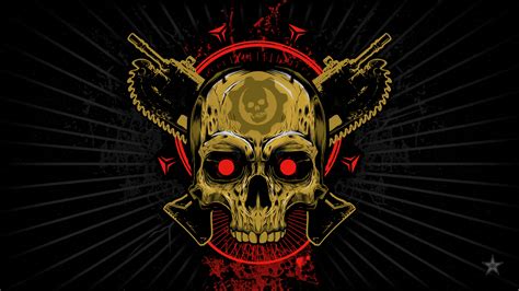 Gears Of War Skull Wallpaper Hd Games 4k Wallpapers Images And