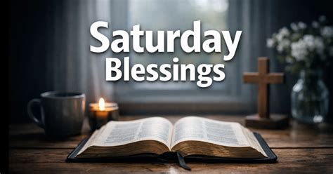 116 Saturday Blessings To Start Your Weekend With Faith Peace And