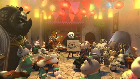 Kung Fu Panda Holiday Poster