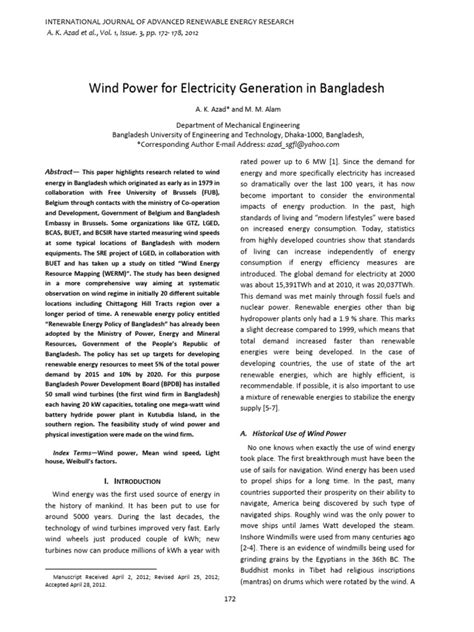 wind power for electricity generation in pdf wind power power station