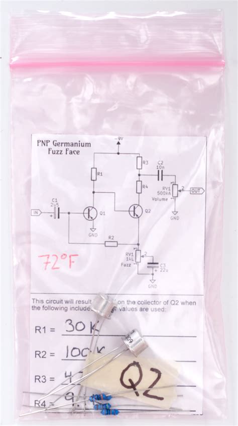 Transistor Set Tested And Selected For Fuzz Face 2n1309 Pnp Germanium Antique Electronic