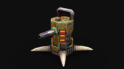 Lizzard Engineer 02 Weapon 3d Model By Cc Ccsf [30dd895] Sketchfab