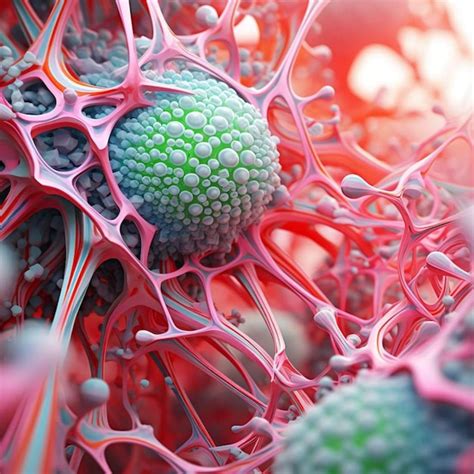 Premium Ai Image Imune System Background