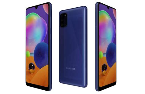 Samsung Galaxy A31 All Colors 3d Model By Reverart