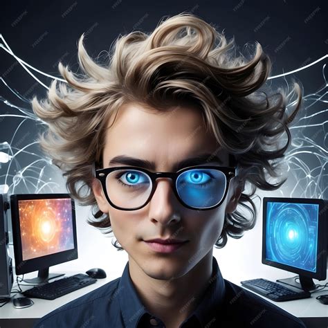 Premium Photo Genius Worker Illustration Creative Genius Concept