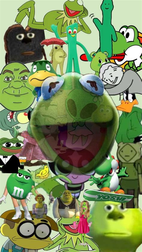 Green Meme Wallpaper