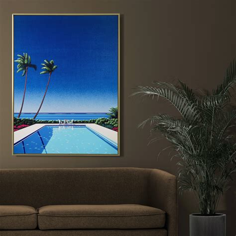 Hiroshi Nagai Watermelon Pool Art Print Poster Etsy
