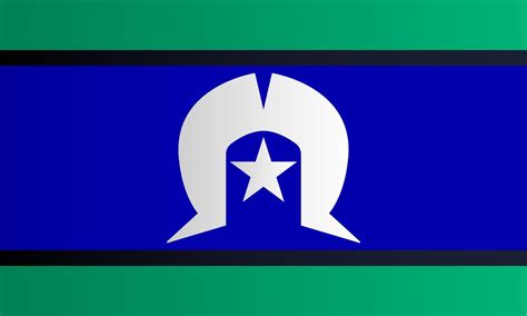 Torres Strait Islander Flag Rgb Color Illustration 55208697 Vector