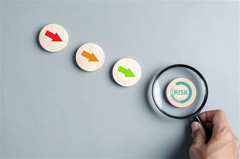 Risiko Rendah Pengambilan Keputusan Bisnis Dan Analisis Risiko Mengukur Level Bar Virtual