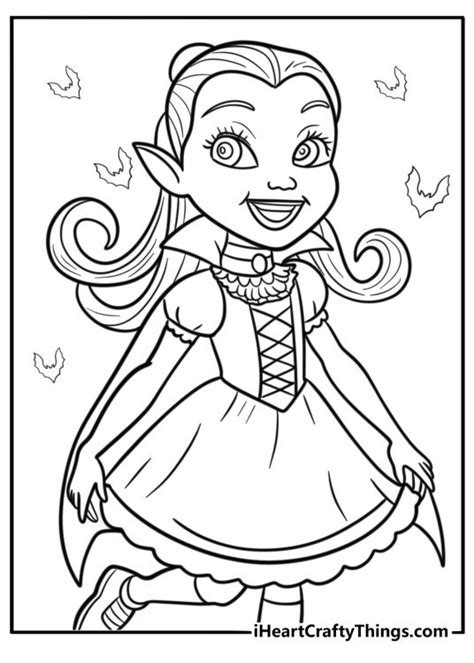 25 Free Vampirina Coloring Pages Easy Printable Pdf Sheets