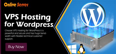 host your website on vps hosting for wordpress from onlive server