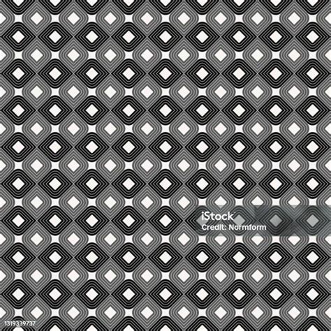 Simple Geometric Pattern Design With Basic Geometry Forms Stock