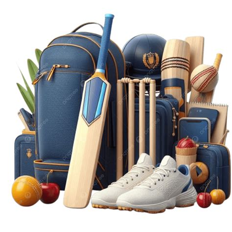 Cricket Sports Equipment Png