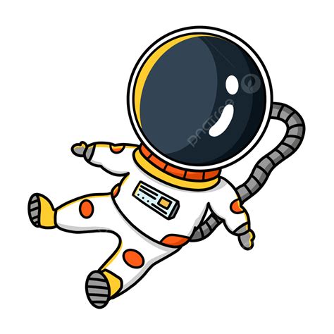 Astronaut Clipart Coloring