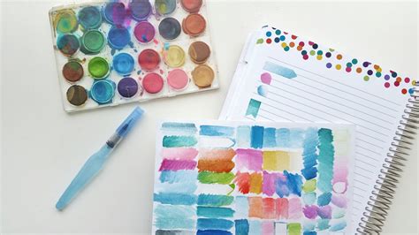 Diy Watercolor Planner Stickers Limelife Planners