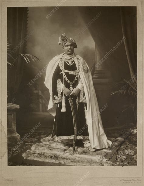 Hh Sir Shahu Chhatrapati Maharaj Stock Image C0188904 Science Photo Library