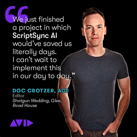 avid on linkedin scriptsync ai avidmediacomposer mediacomposer
