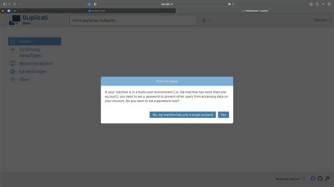 Duplicati Als Docker Container Installieren Und Automatisches Backup