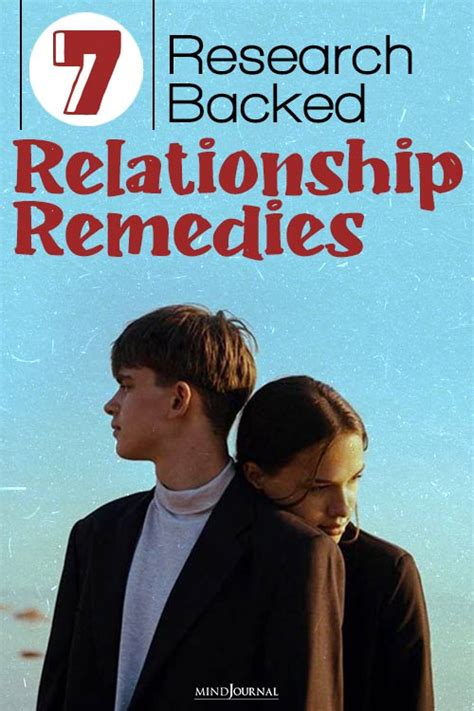 7 Research Backed Relationship Remedies