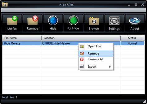 Hide Files Full Source Code By MSDJMike CodeCanyon