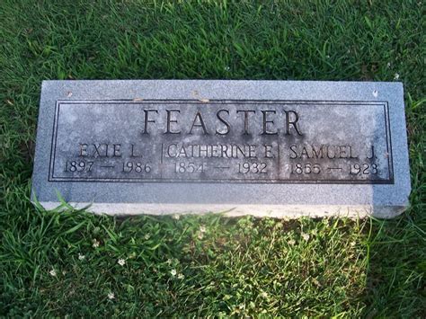 Catherine Elizabeth Lake Feaster 1854 1932 Find A Grave Memorial