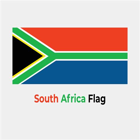 The South Africa Flag 29154100 Vector Art At Vecteezy