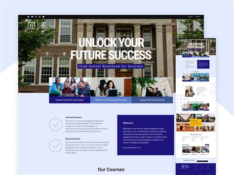 Glory Bootstrap 5 Html Website Template For School