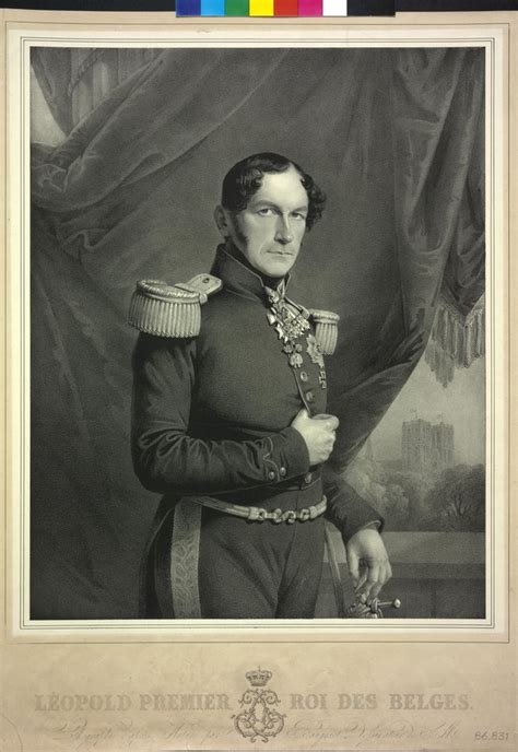 King Leopold I Of The Belgians By Charles Baugniet