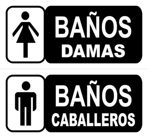 Letreros De Etiqueta Para Baños Imprimibles